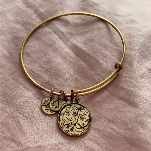 Alex and Ani | Jewelry | Frozen Disney Alex And Ani Gold | Poshmark